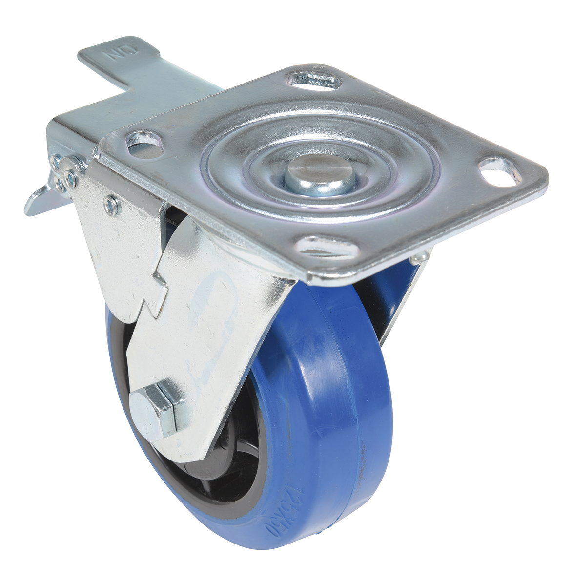 Elastic Rubber (Blue) Casters - Product Page