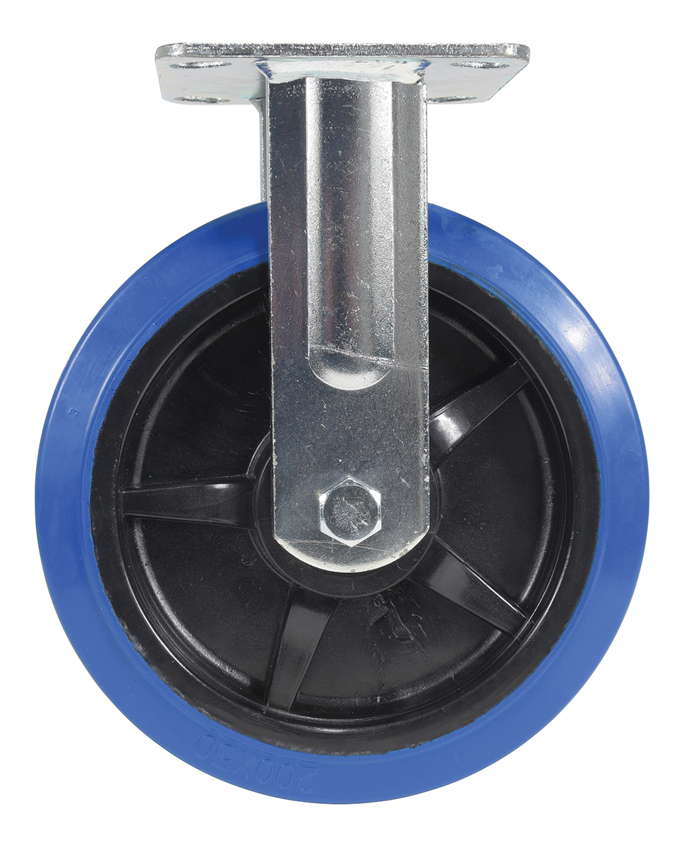 Elastic Rubber (Blue) Casters - Product Page