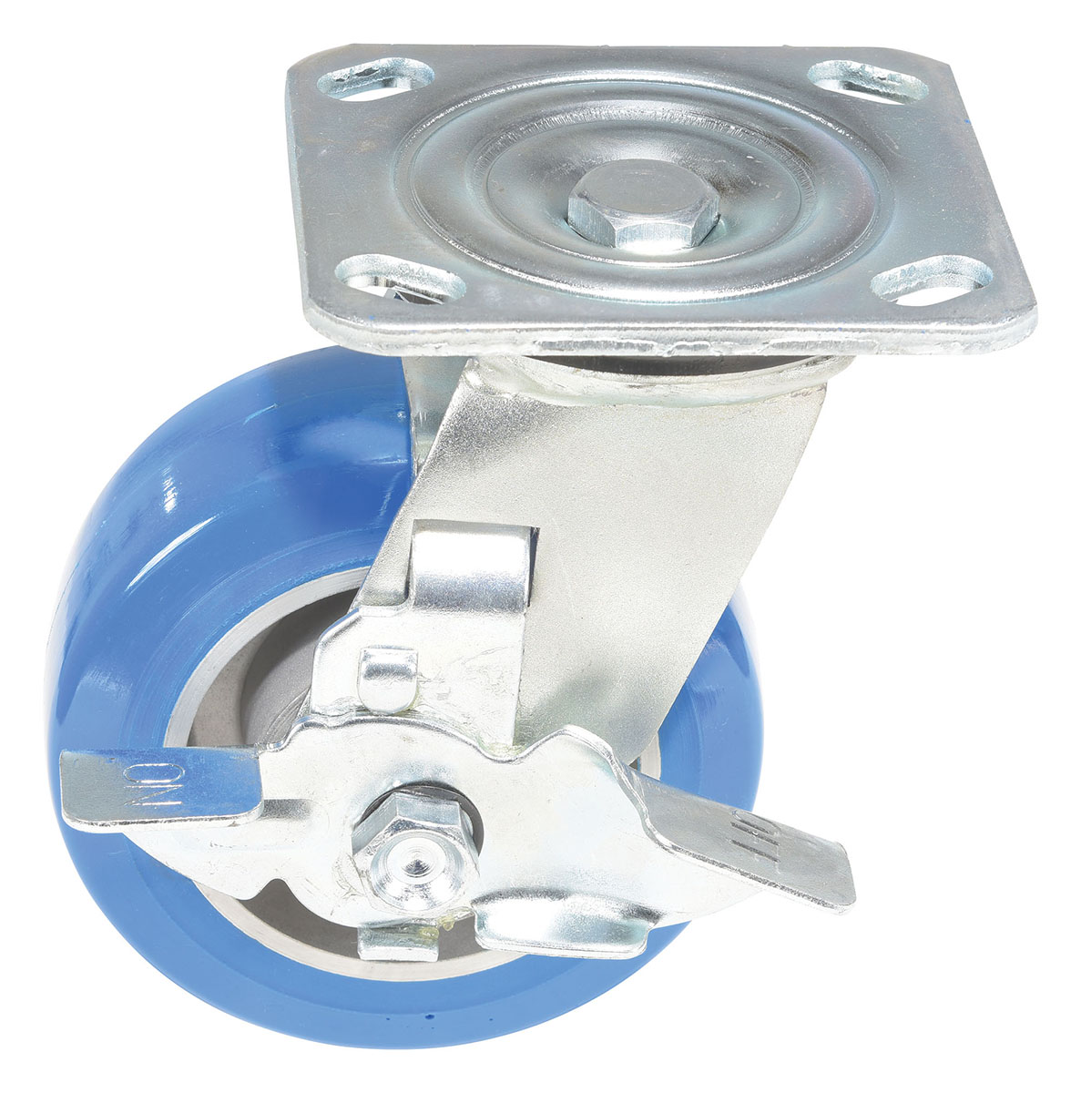 Polyurethane Casters (Blue) - Product Page