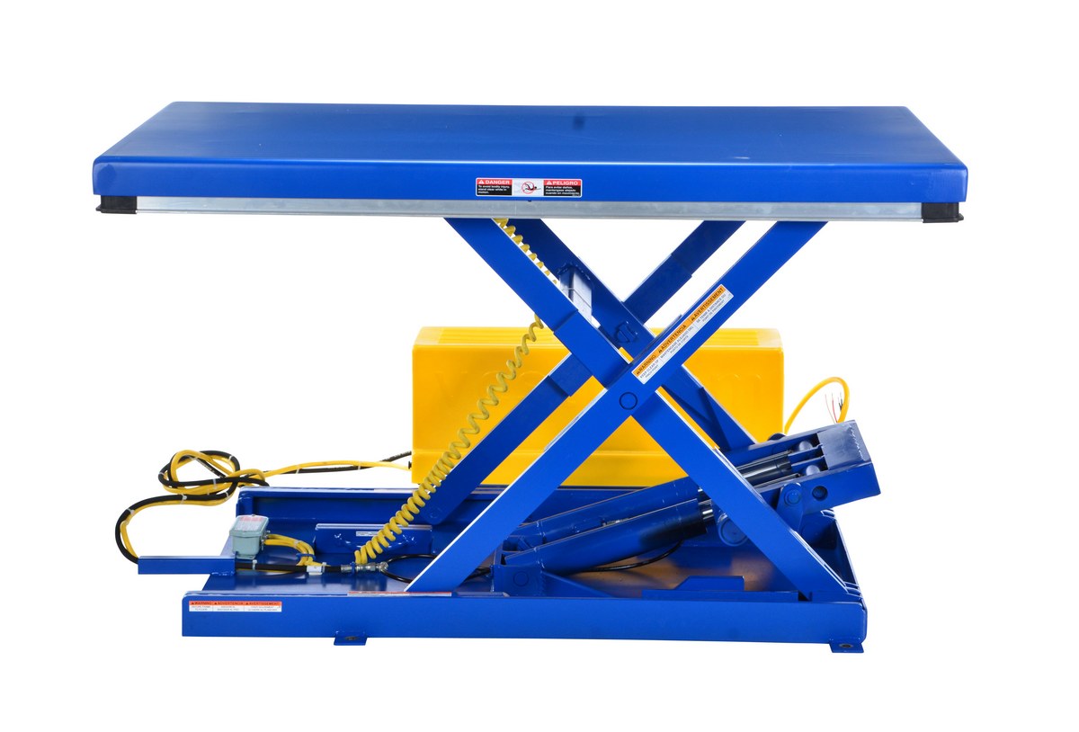 Low Profile Electric/Hydraulic Scissor Lift Tables - Product Page