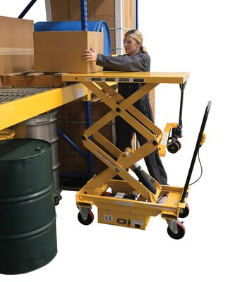 DC Powered Hydraulic Elevating Carts (CART-DC) - Product Family Page