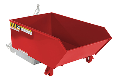 H Style - Low Profile 90 degrees Self-Dumping Steel Hoppers (H ...